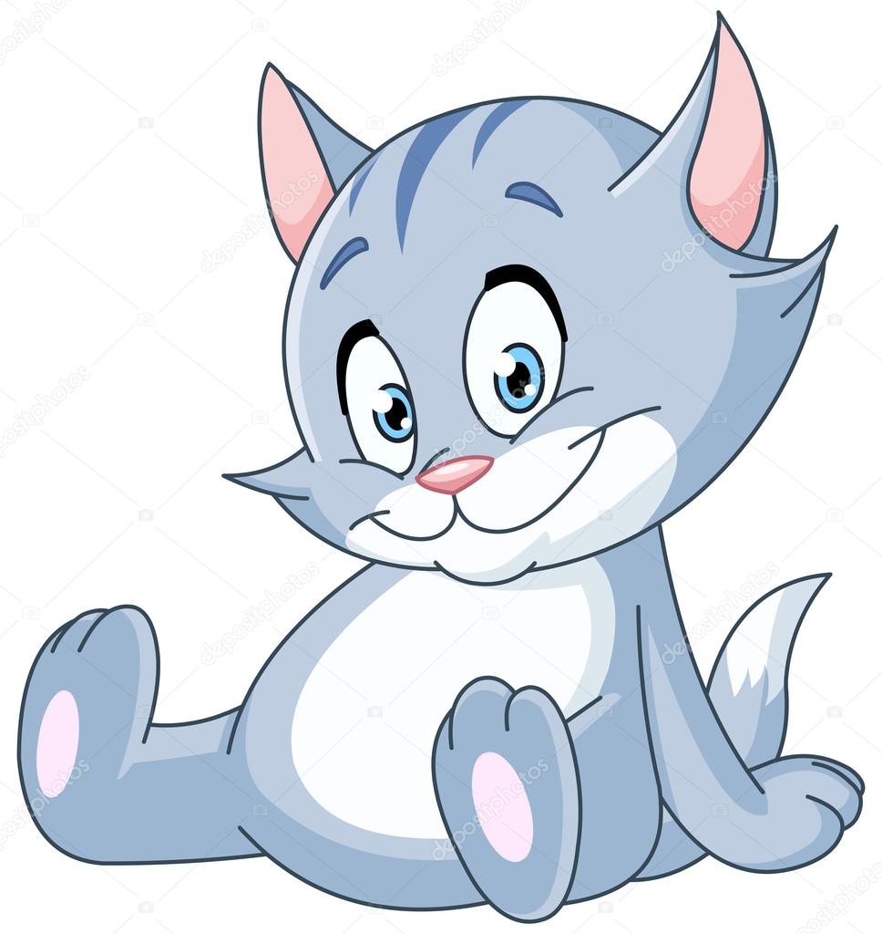 Cartoon Kitten