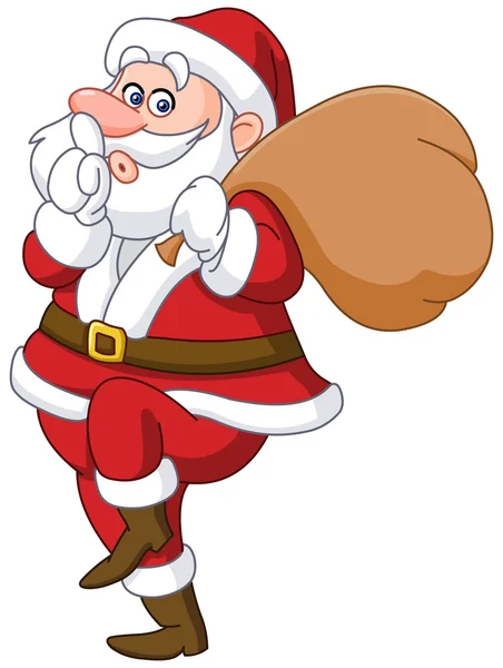 Santa hush Vector Art Stock Images | Depositphotos