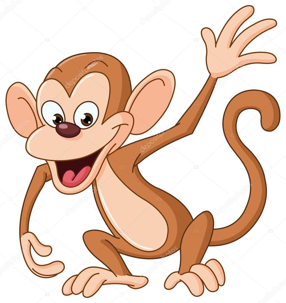 Vector monkey waving — Stock Vector © yayayoyo #96493828 Vector monkey waving — Stock Vector © yayayoyo #96493828