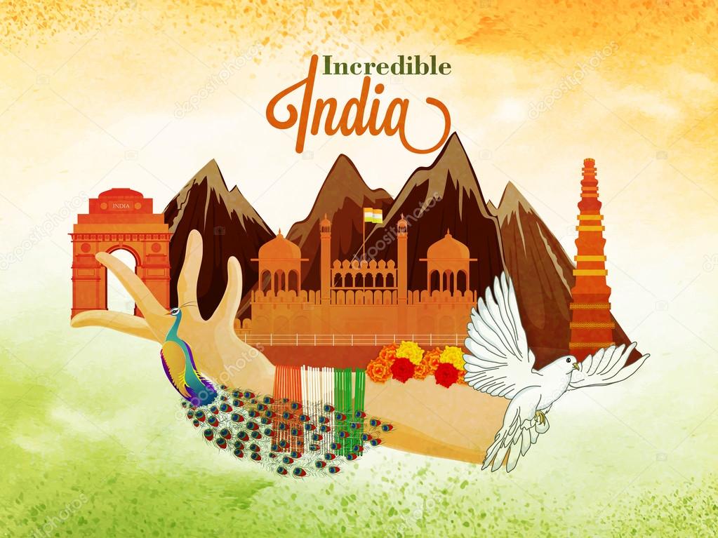 Creative illustration for Indian Independence Day. Stock Vector Image ...