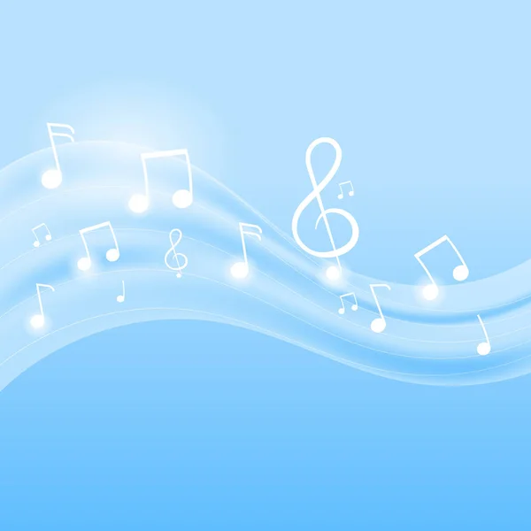 Music background in blue Stock Vector by ©alliesinteract 2502697