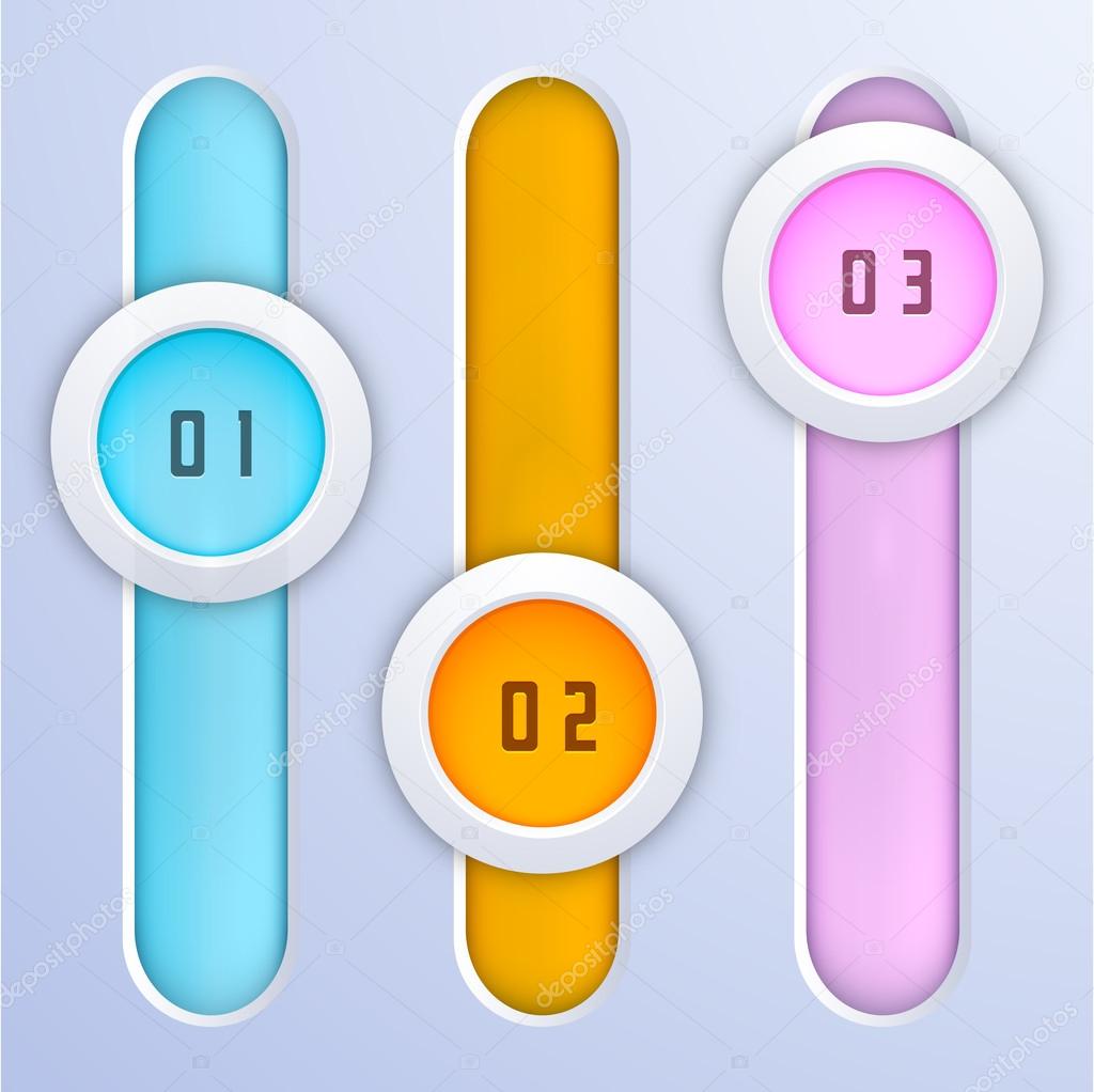 Infographic layout with toggle switch. Stock Vector by ©alliesinteract ...