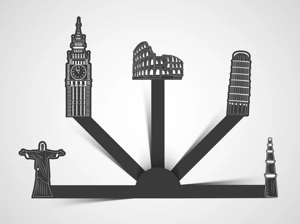 Big ben — Stock Vector © mattasbestos #9992613