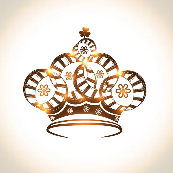 Creative stylish crown design. Stock Vector Image by ©alliesinteract ...