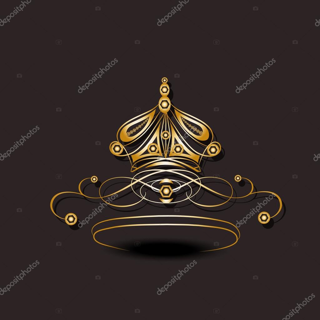 Creative stylish crown design. Stock Vector Image by ©alliesinteract ...