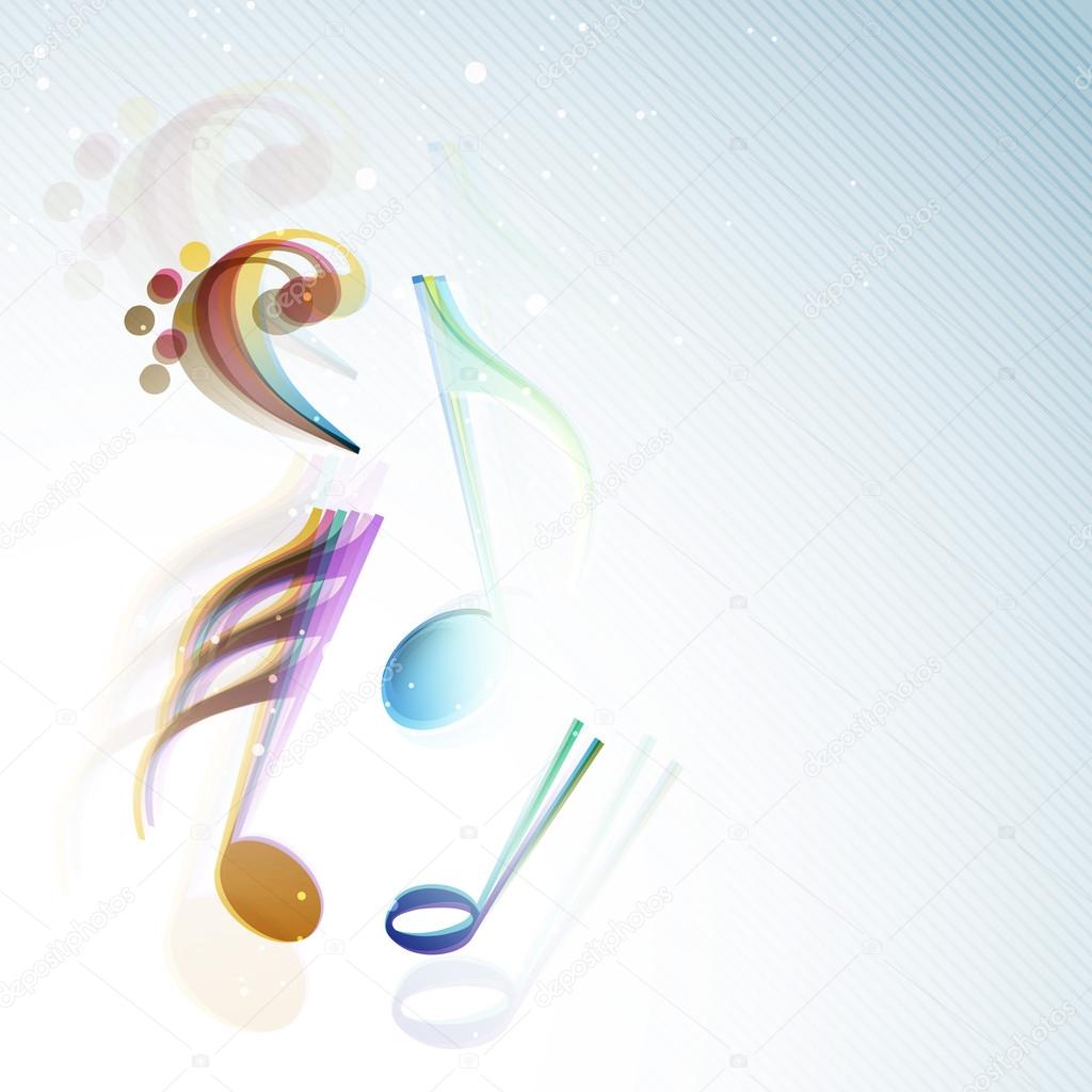 Shiny colorful musical notes. Stock Vector Image by ©alliesinteract ...