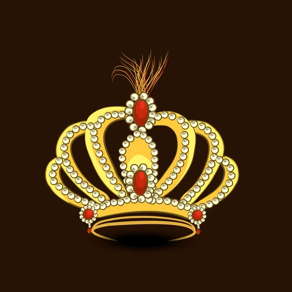 Concept of stylish decorative crown. Stock Vector Image by ...