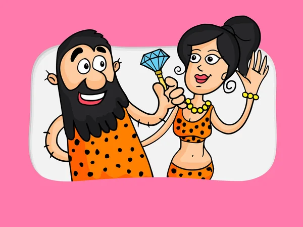 62 Caveman love Vector Images | Depositphotos