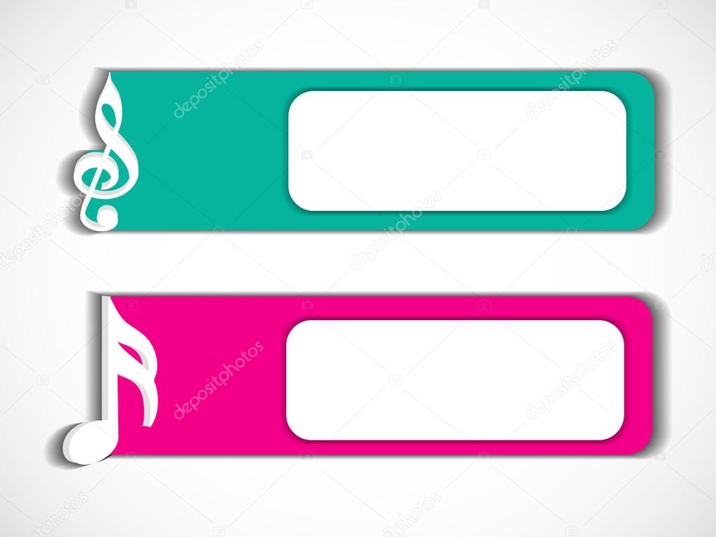 Sticker, tag or label for music concept. Stock Vector by ...