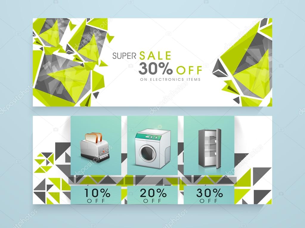 Electronics Products Banner