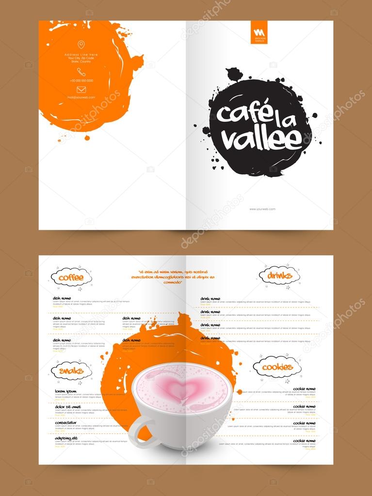 Coffee Shop Menu Card Design Coffee House Menu Card Flyer, Magazine