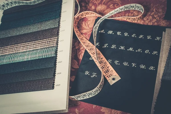 Cloth samples for custom made suits - Stock Image - Everypixel