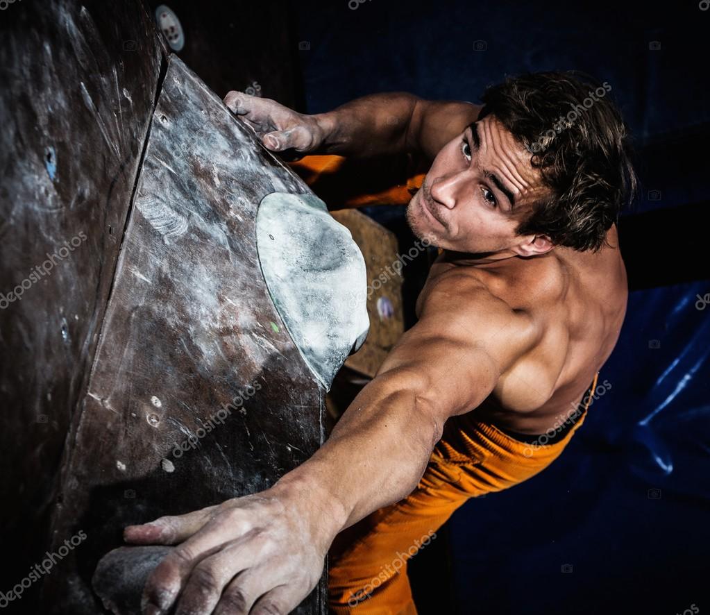 Rock Climber Body Male