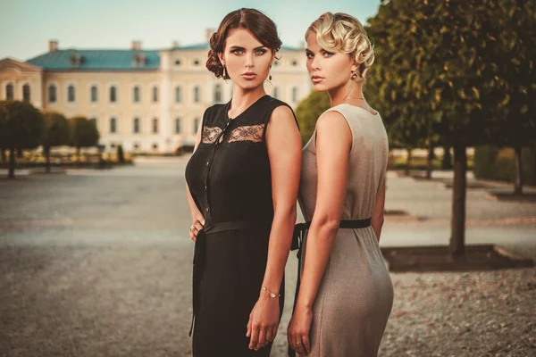 Portrait of two beautiful women Stock Photo by ©konradbak 5489559