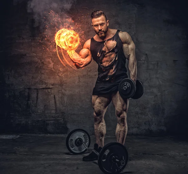 Bodybuilder fire Stock Photos, Royalty Free Bodybuilder fire Images ...