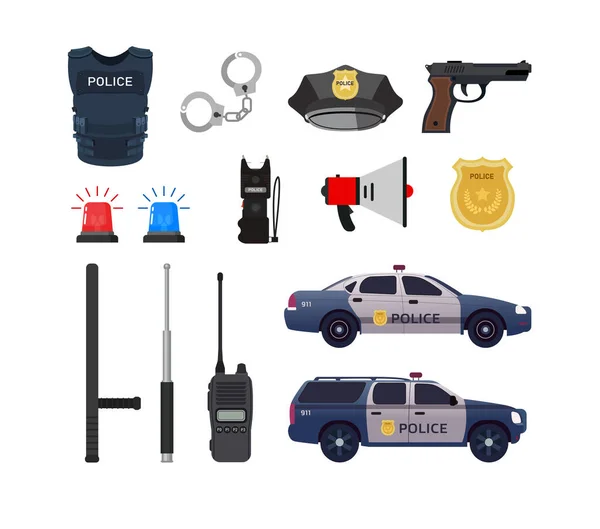 20,680,245 Police tools Vector Images | Depositphotos