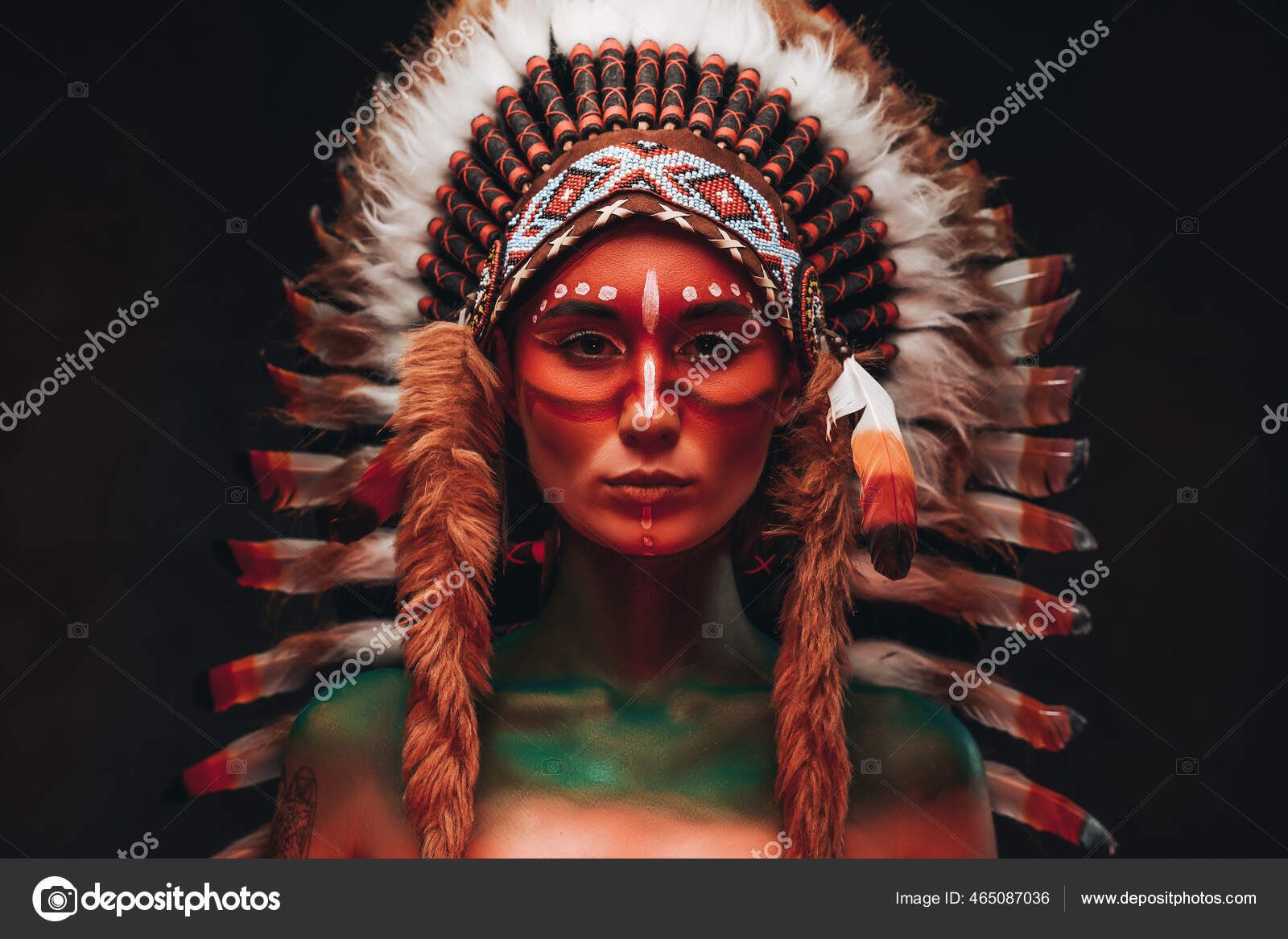 Tribal Warrior Woman