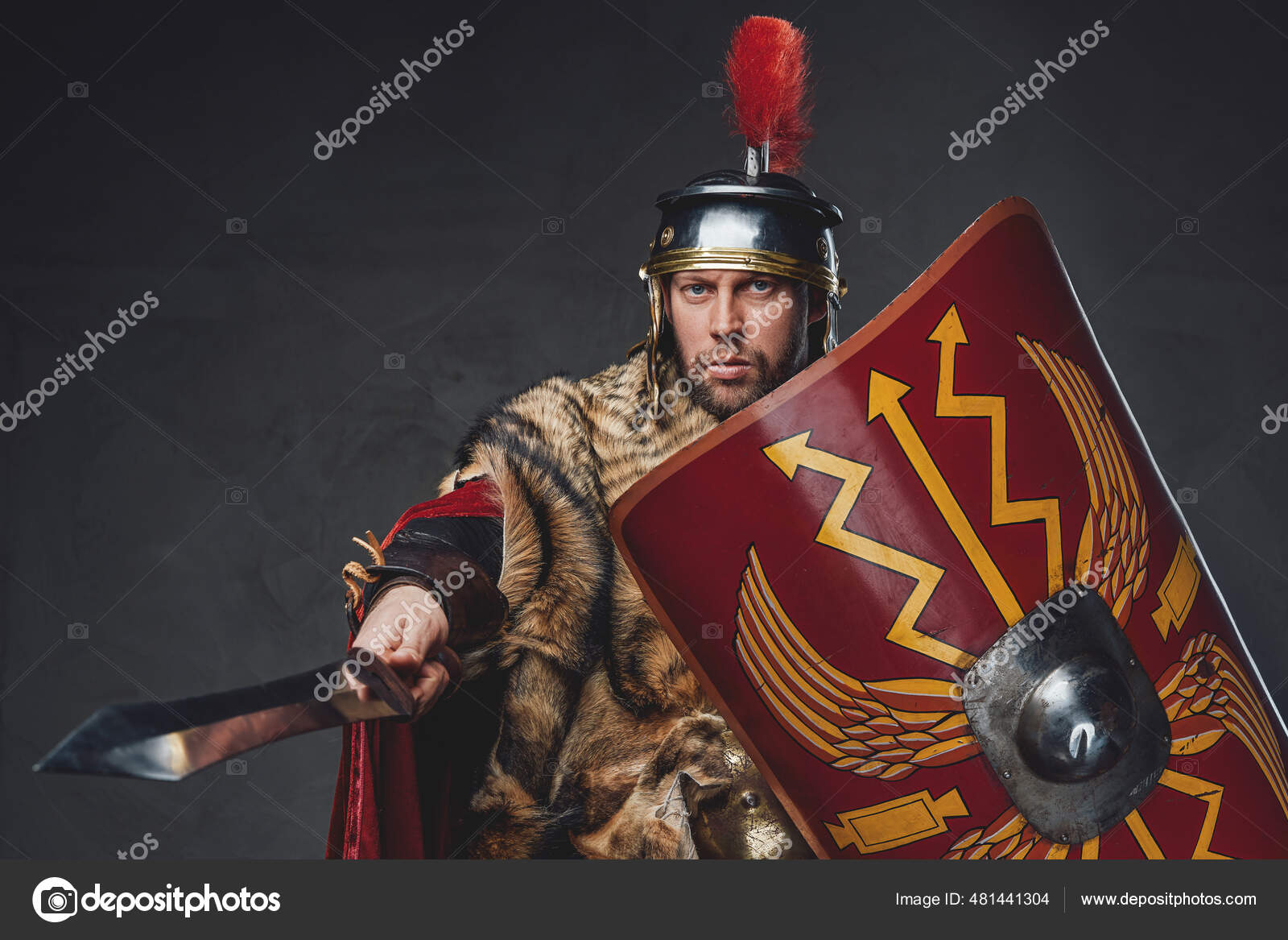 Roman Shield And Sword
