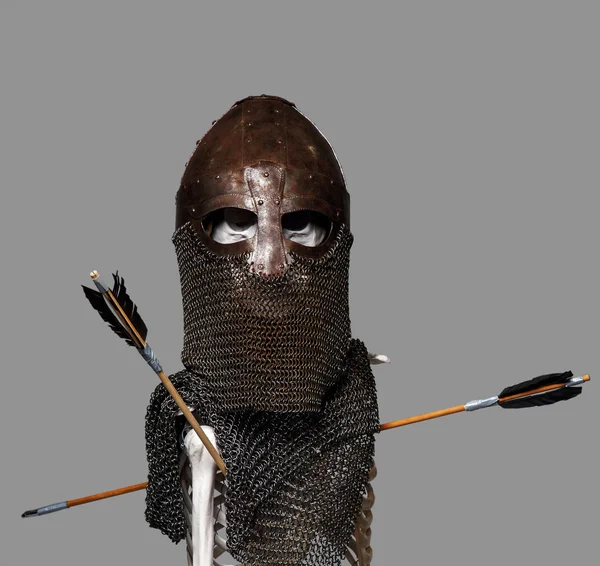 Skeleton in the armour — Stock Photo © fxquadro #62749367