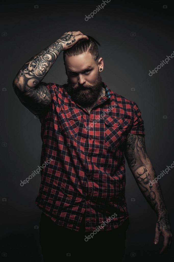 Guys With Beards And Tattoos