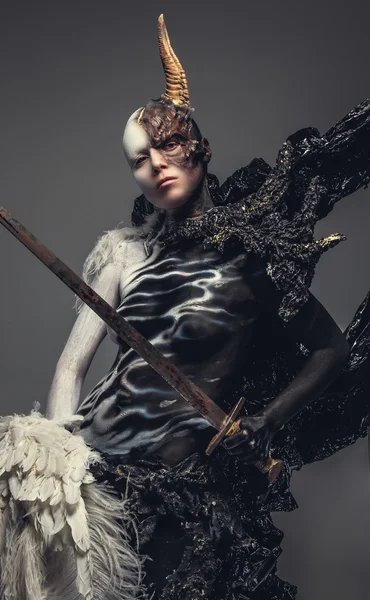 Demon woman Stock Photos, Royalty Free Demon woman Images | Depositphotos