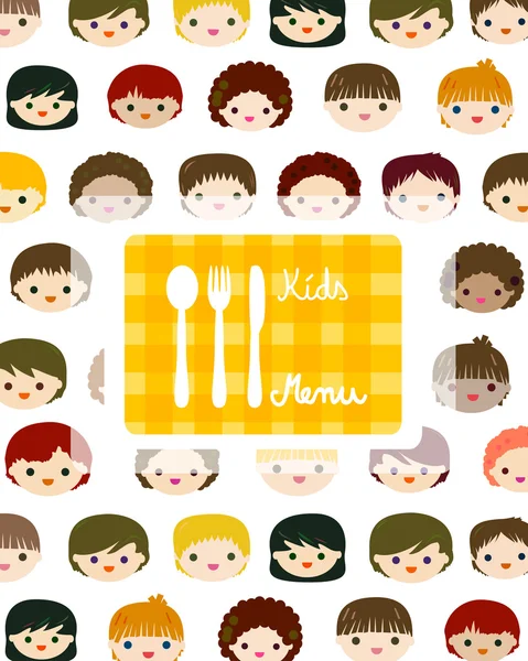 Kids menu background Stock Vector by ©dip2000 104731376