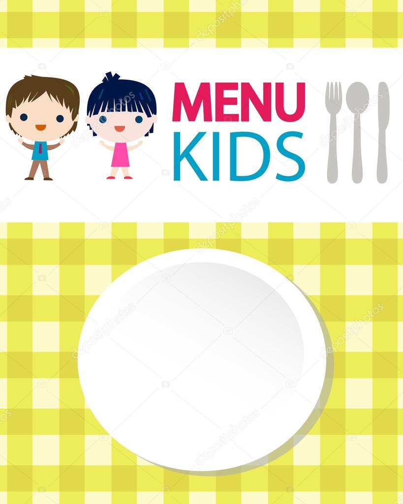Kids menu background Stock Vector Image by ©dip2000 #104197762