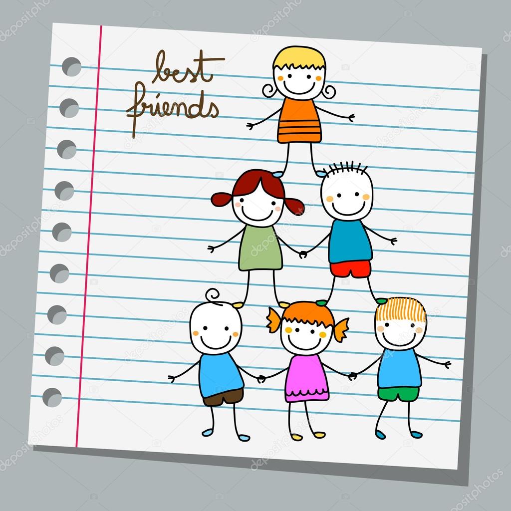 Notebook paper kids Stock Vector by ©dip2000 104729346