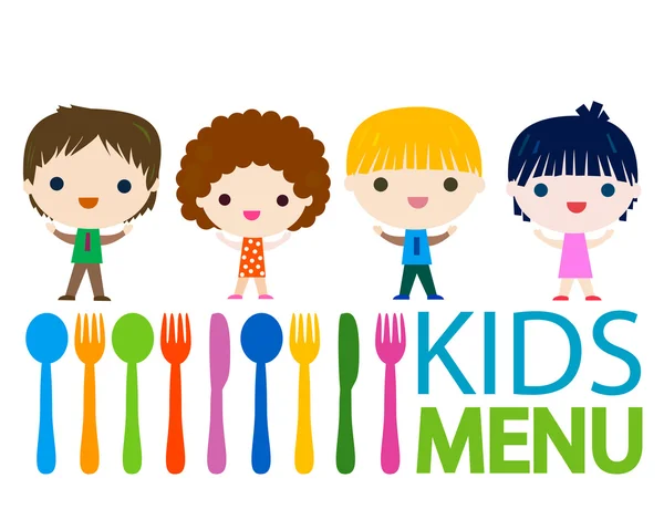 Kids menu background Stock Vector by ©dip2000 104731338