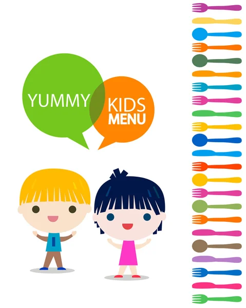 Kids menu background Stock Vector by ©dip2000 104731338
