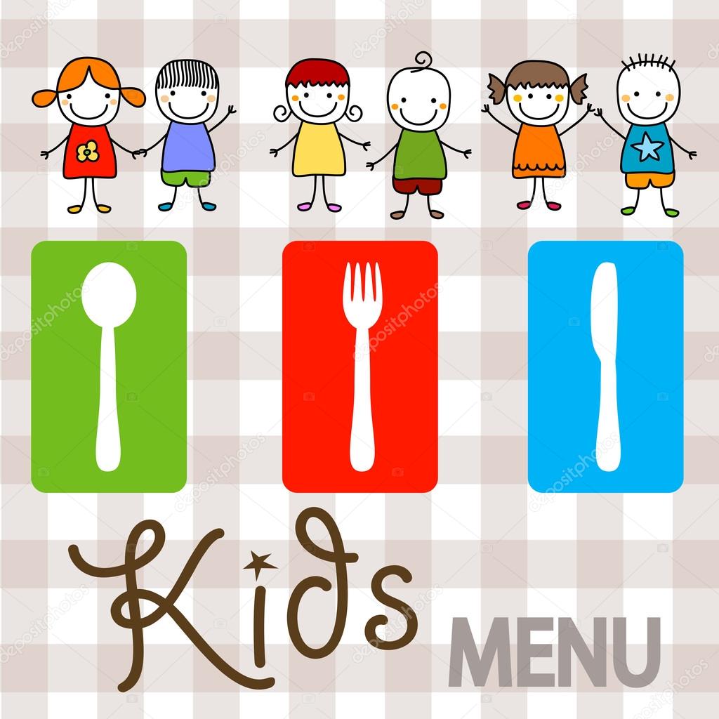Kids menu background Stock Vector by ©dip2000 104731376