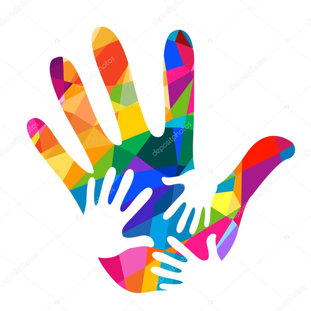 Hand helping illustration Stock Vector Image by ©dip2000 #104957642