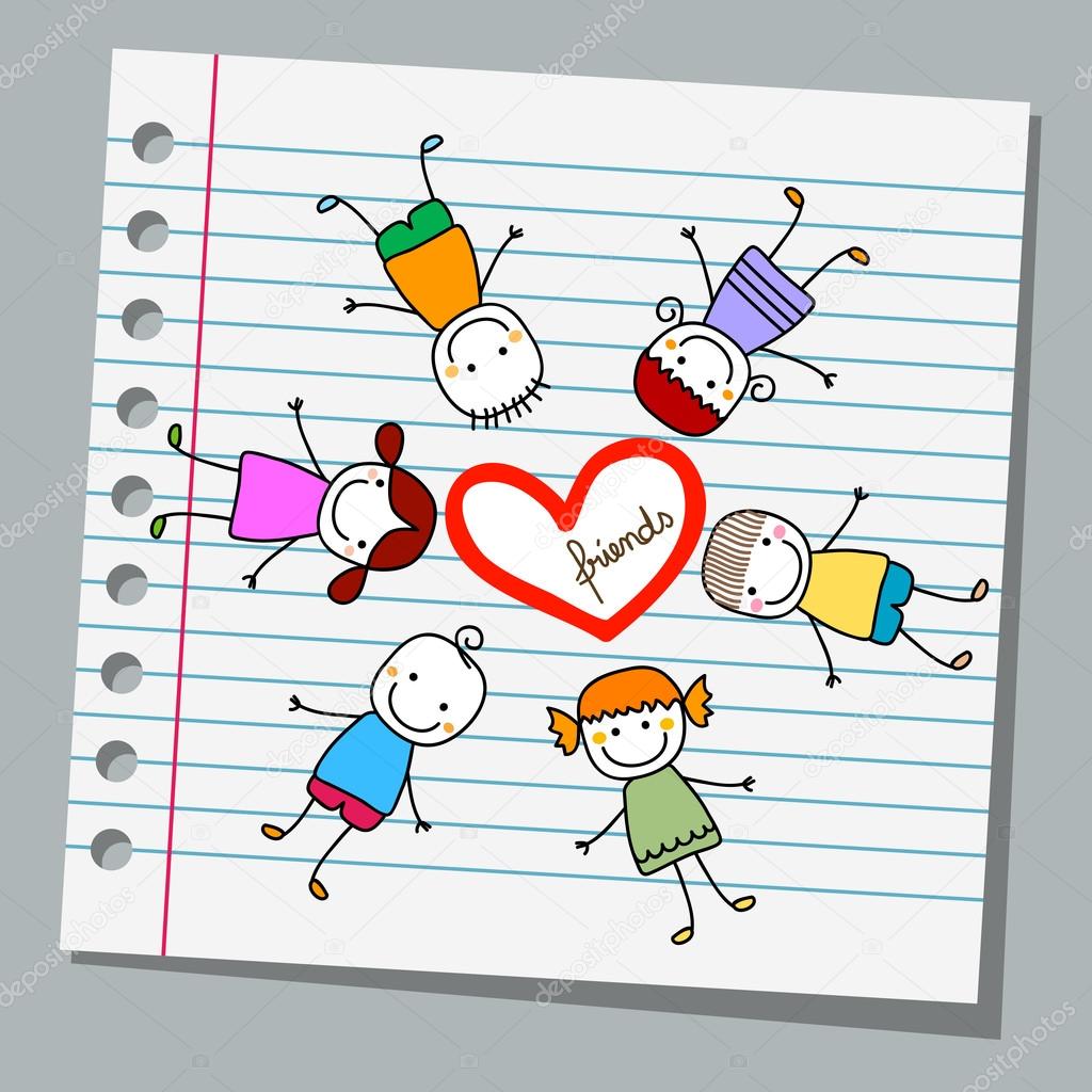 Notebook paper kids Stock Vector by ©dip2000 106052442