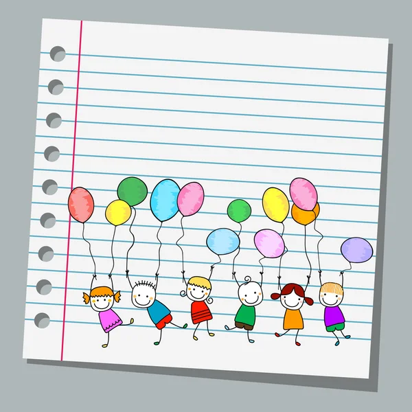 Notebook paper kids Stock Vector by ©dip2000 106052442