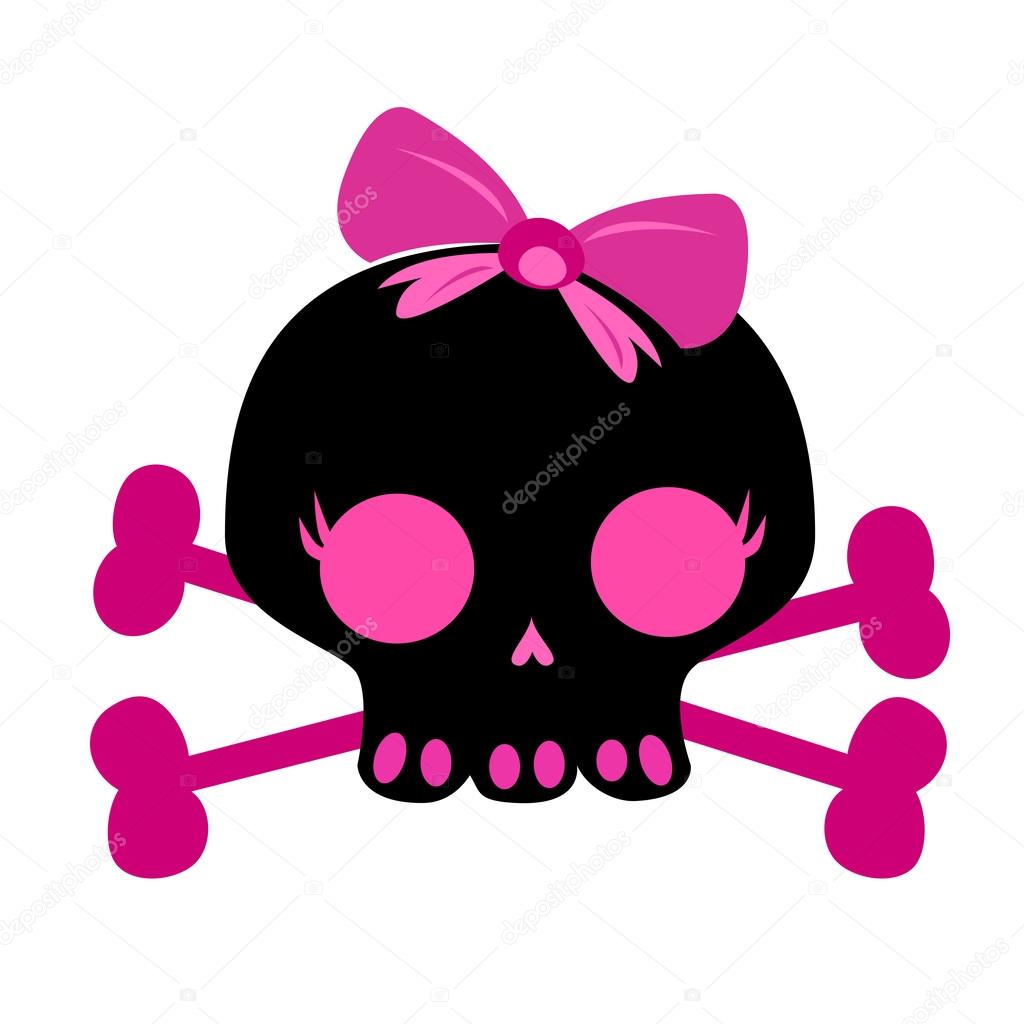 Girly Skull And Crossbones Images
