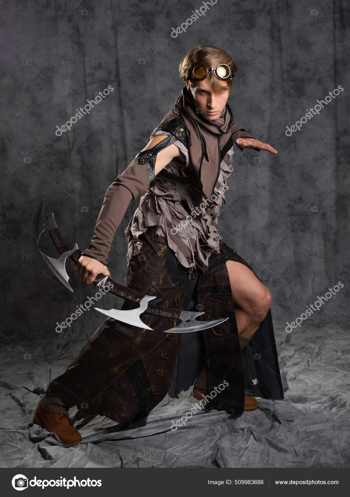 Steampunk Ninja Costume