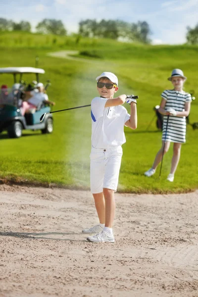 Dad kid golf Stock Photos, Royalty Free Dad kid golf Images | Depositphotos