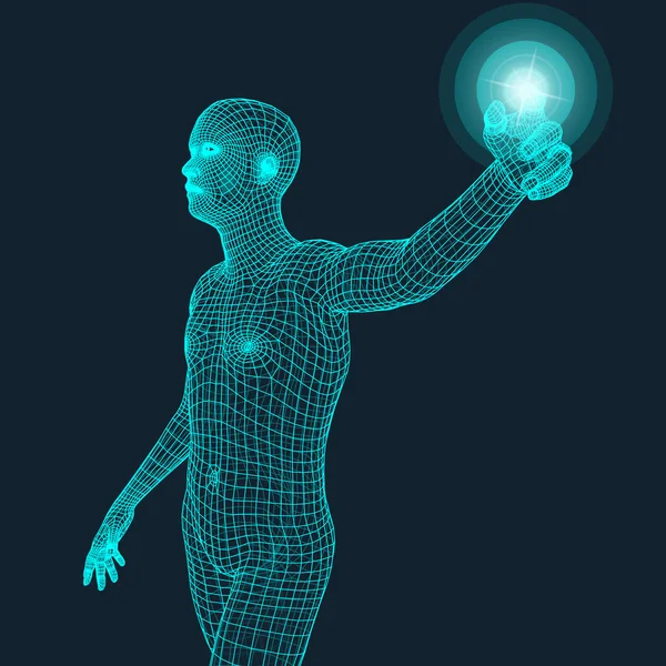 Human body futuristic Vector Art Stock Images | Depositphotos