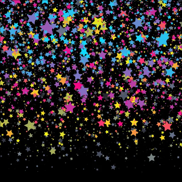 Background with Stars. Design Template. Abstract Vector Illustration ...