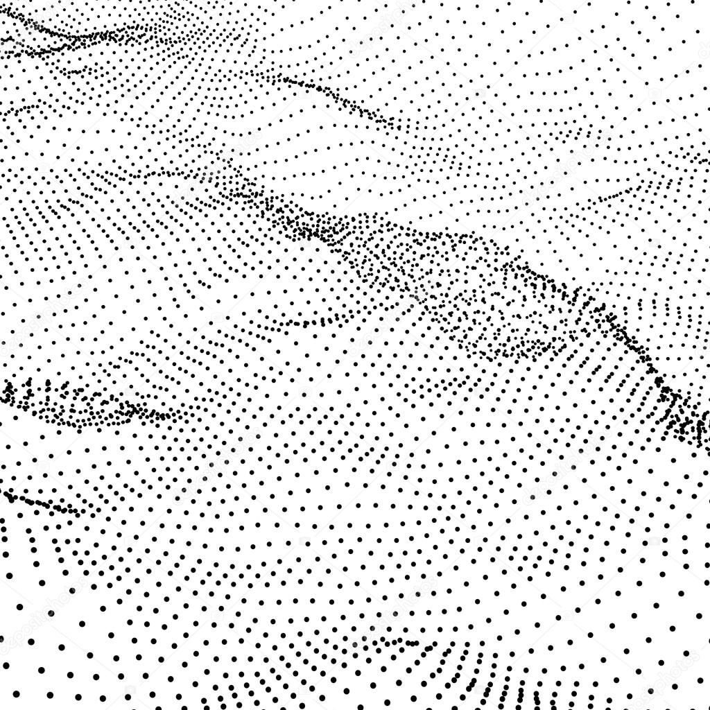 Network Abstract Background. 3d Technology Vector Illustration. Stock ...