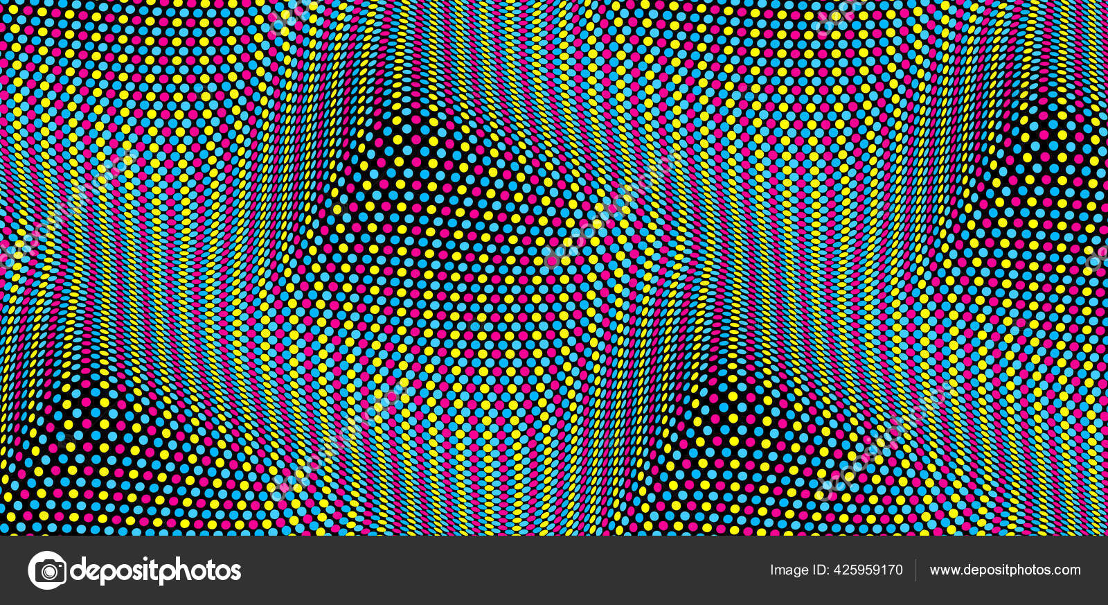 Background Convex Forms Volumetric Composition Optical Illusion Dynamic Vector Illustration