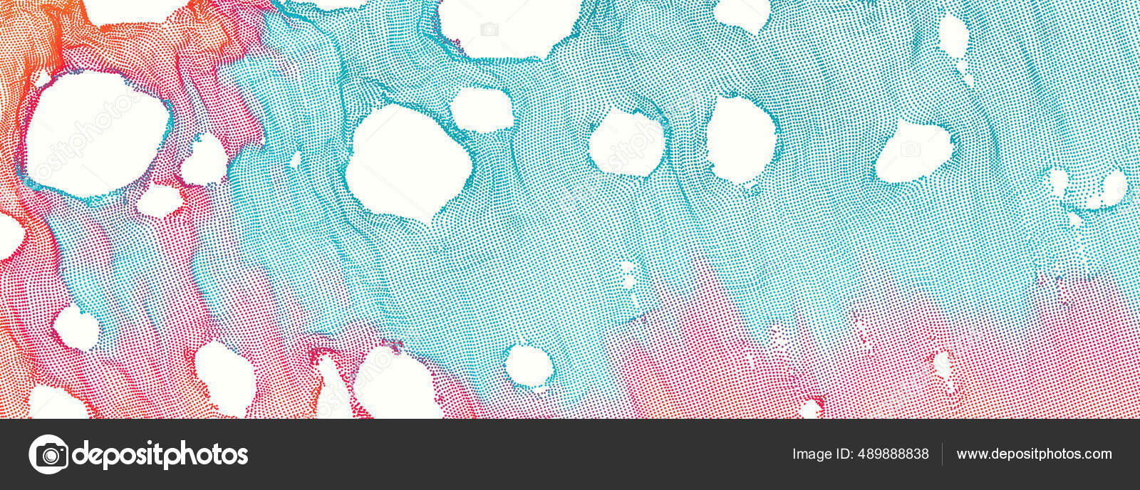 Spiderweb Has Been Broken Abstract Grid Background Hole Array Dynamic ...