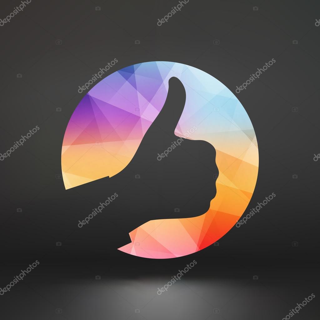OK hand symbol. OK sign icon. Vector illustration. Stock Vector Image ...
