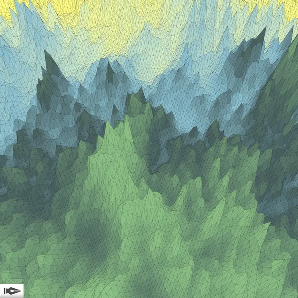 3d Perspective Grid Background Texture. Mosaic. Lattice Effect Stock ...