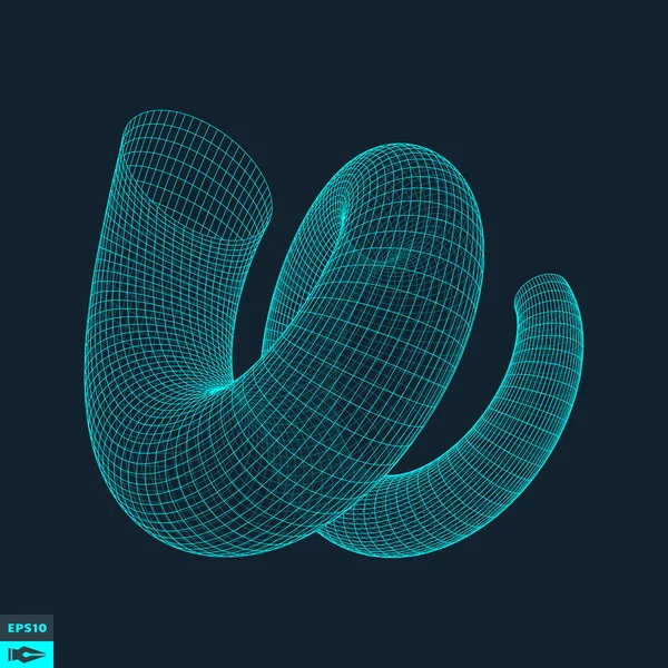 Helix. Molecular lattice. Connection structure. Stock Vector Image by ...