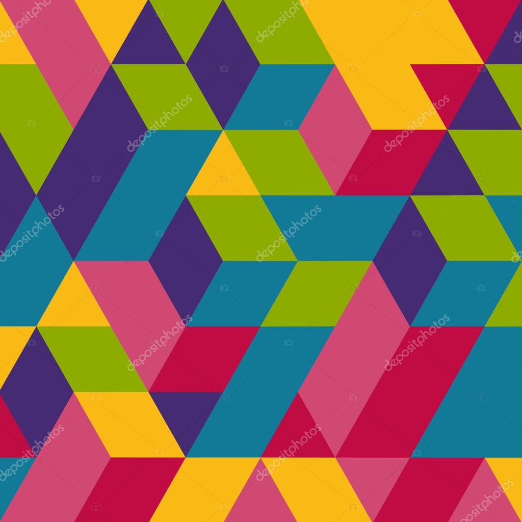 3d blocks structure background. Vector illustration. Stock Vector Image ...