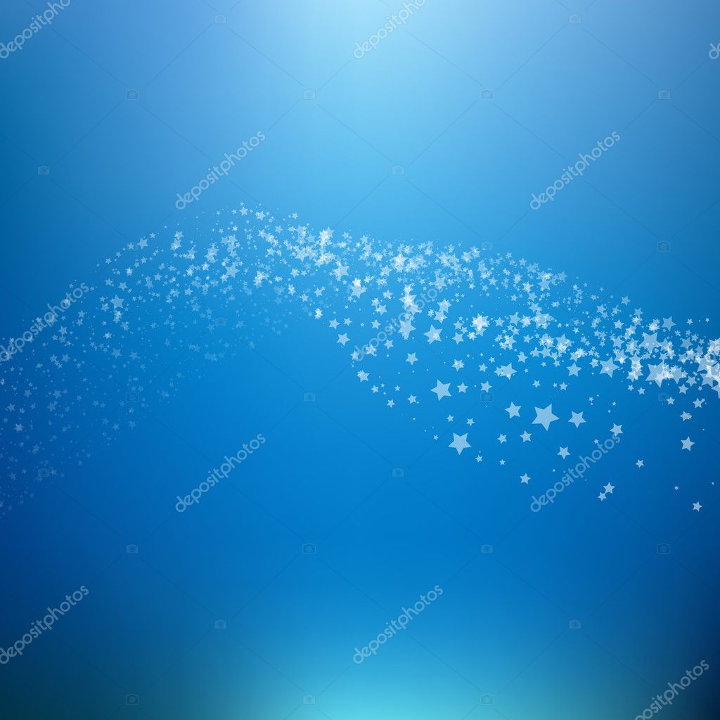 Background with Stars. Design Template. Abstract Vector Illustration ...