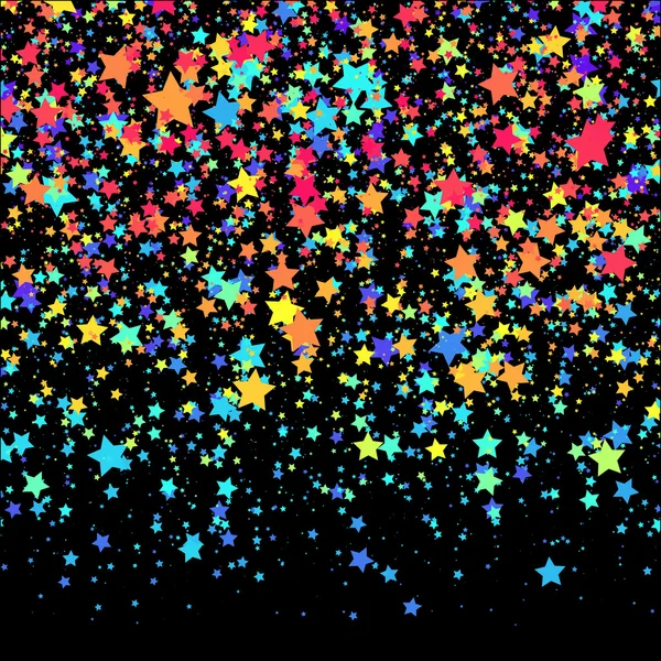 Background with Stars. Design Template. Abstract Vector Illustration ...