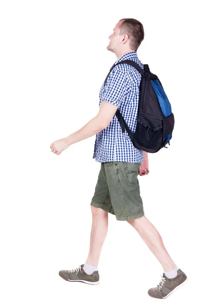 Male backpack walking Stock Photos, Royalty Free Male backpack walking ...