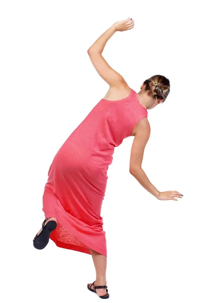 Woman falling backwards Stock Photos, Royalty Free Woman falling ...